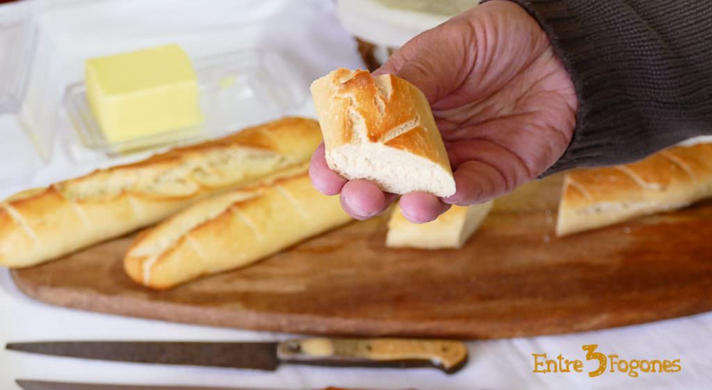 Receta de Baguette o Pan Francés Crujiente